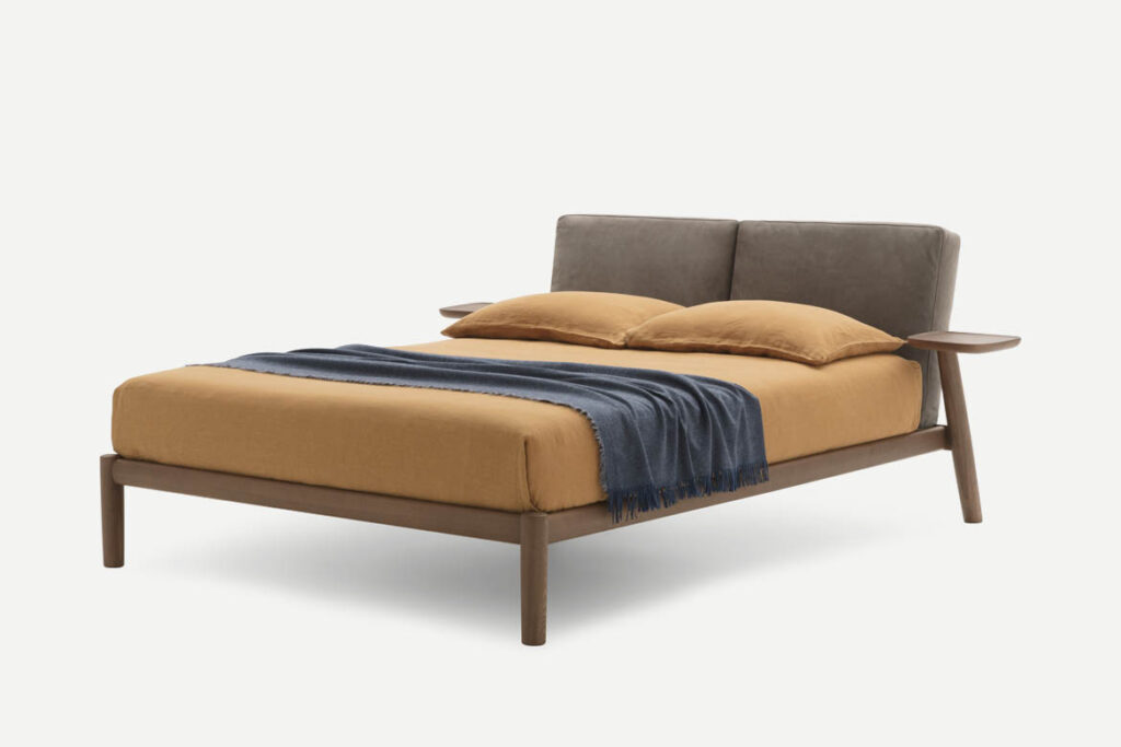 bed, wooden, design, Pianca