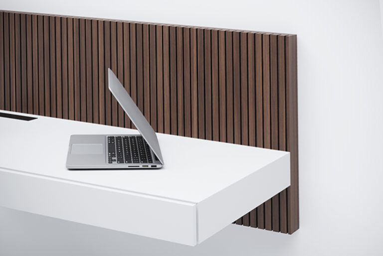 Boiserie Cannettata, pannelli rivestimento parete, testiera letto