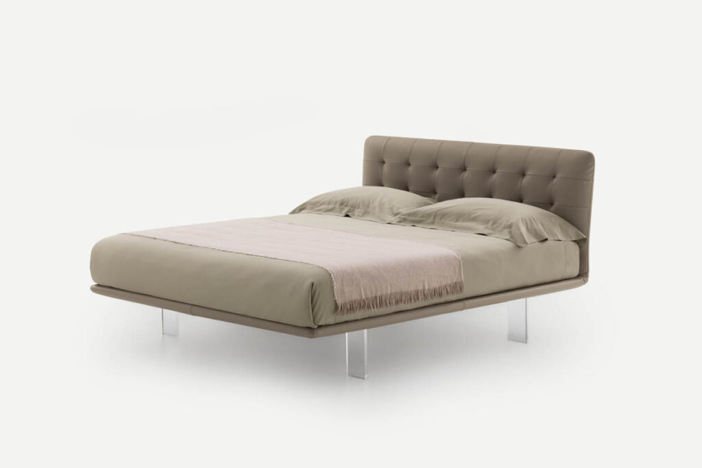 bed, Pianca, leather or removable fabric, comfortable, elegant