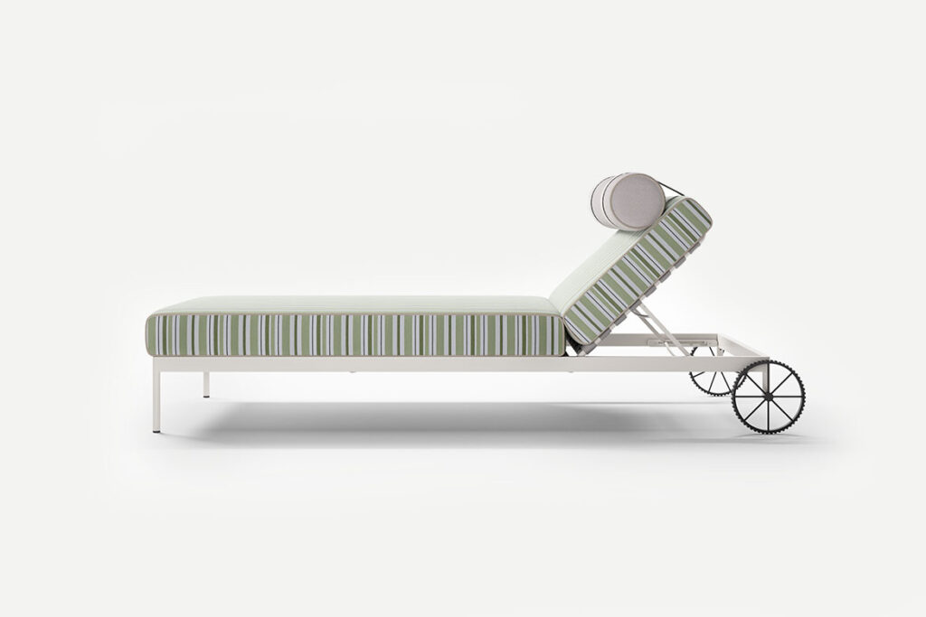 Levante Collection, sunbed, design Pier Luigi Frighetto