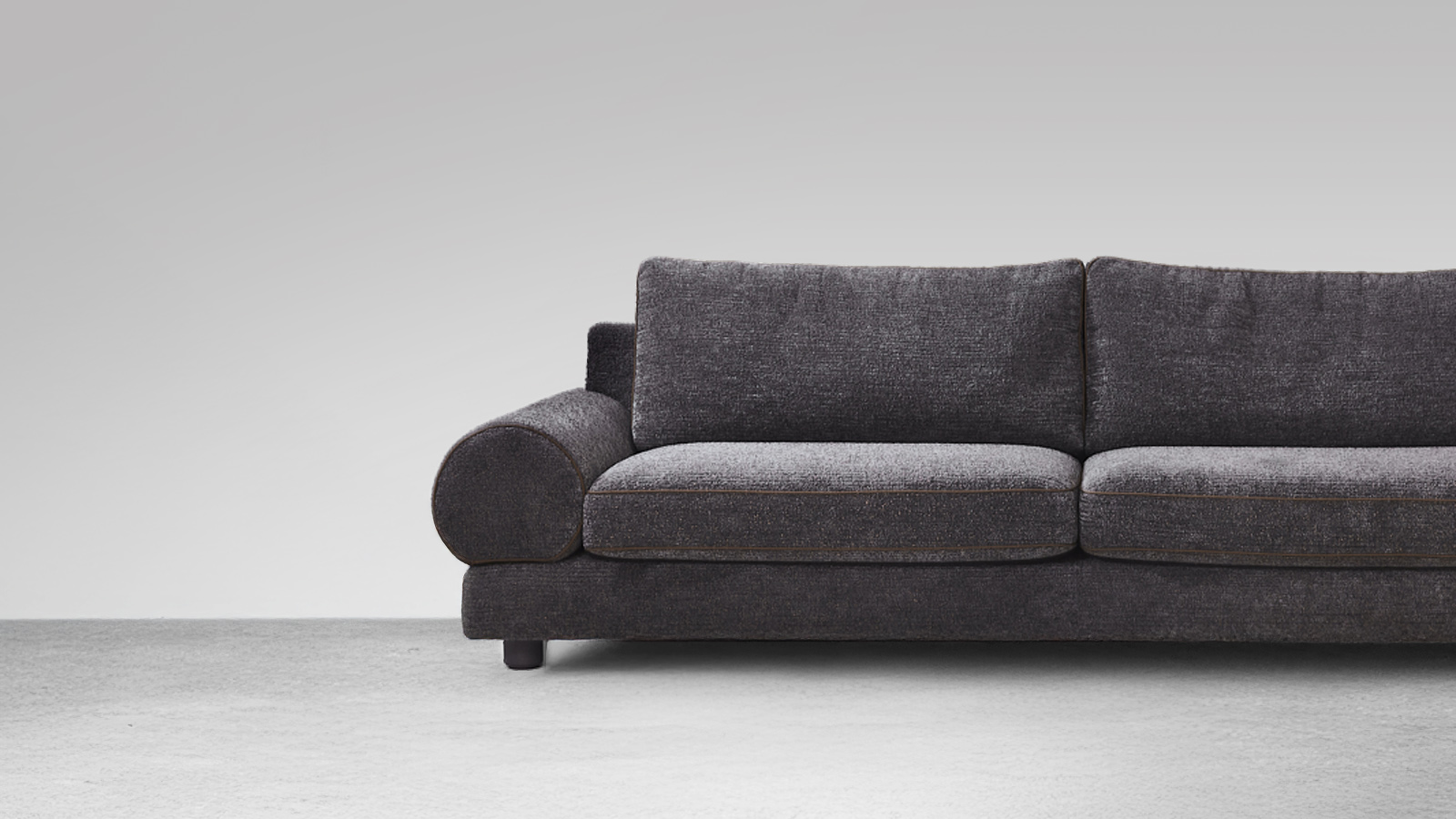 Dorian, modern sofa, design by Pier Luigi Frighetto